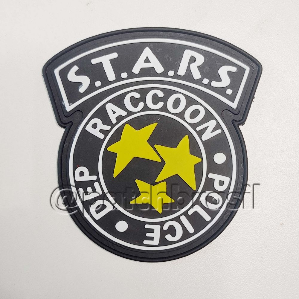 Patch Brasil Emborrachados - Stars Raccoon Resident Evil